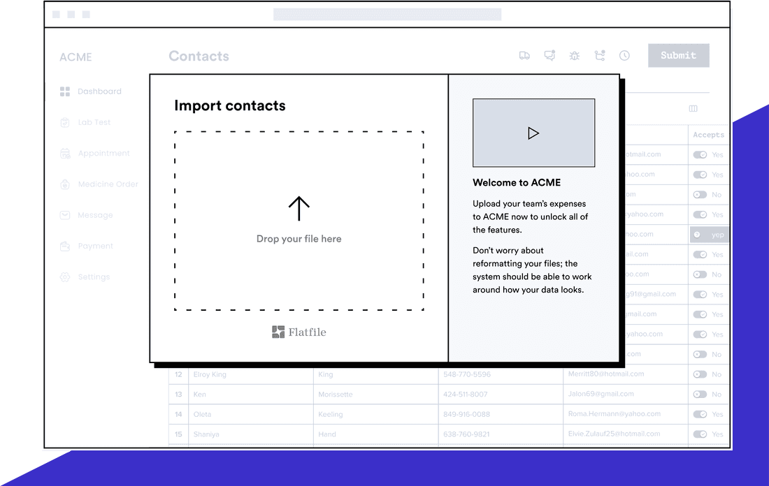 Easily add a powerful CSV importer to your app | Flatfile